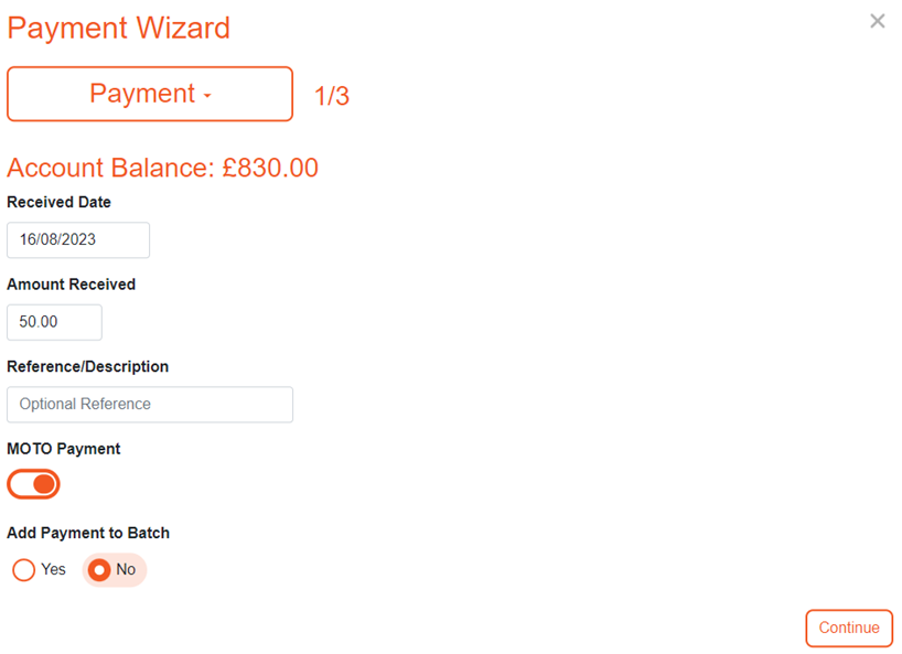 Processing MOTO Payments – Club Systems International