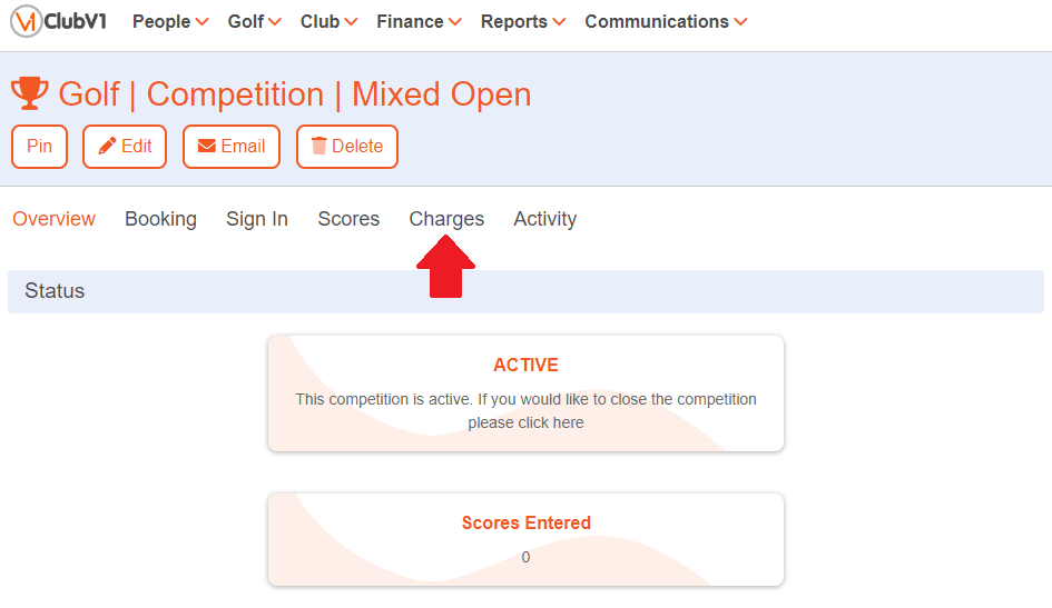 How to refund a competition booking – Club Systems International